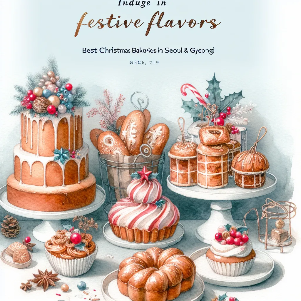 Indulge in Festive Flavors: Best Christmas Bakeries in Seoul